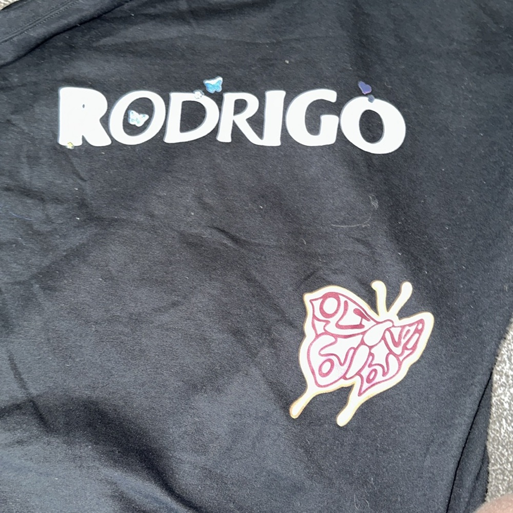 Olivia Rodrigo Large Tour Hoodie, Sour Tour - Gem